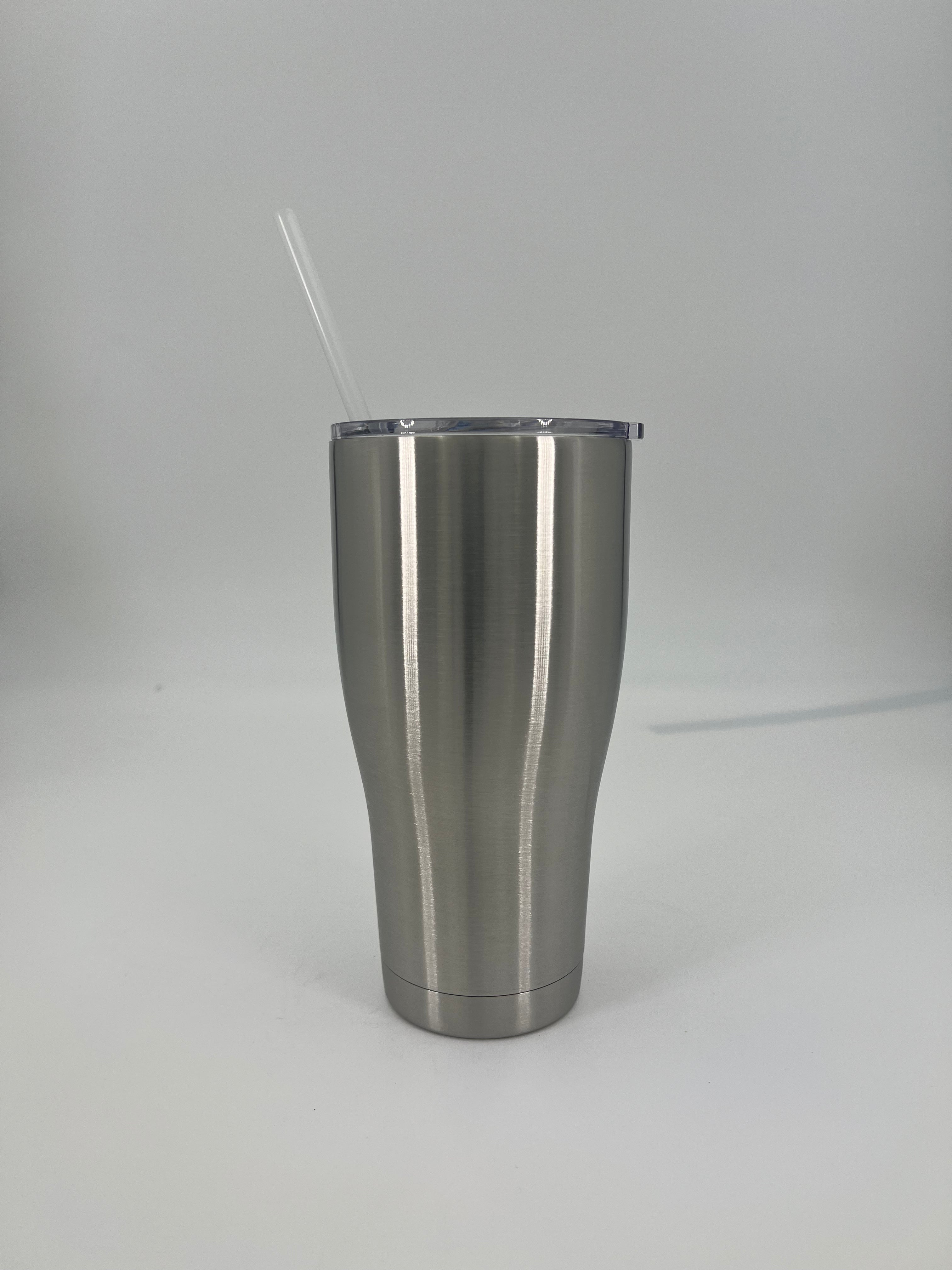 Stainless Steel Tumbler Modern Curve 30 oz – Create With 614
