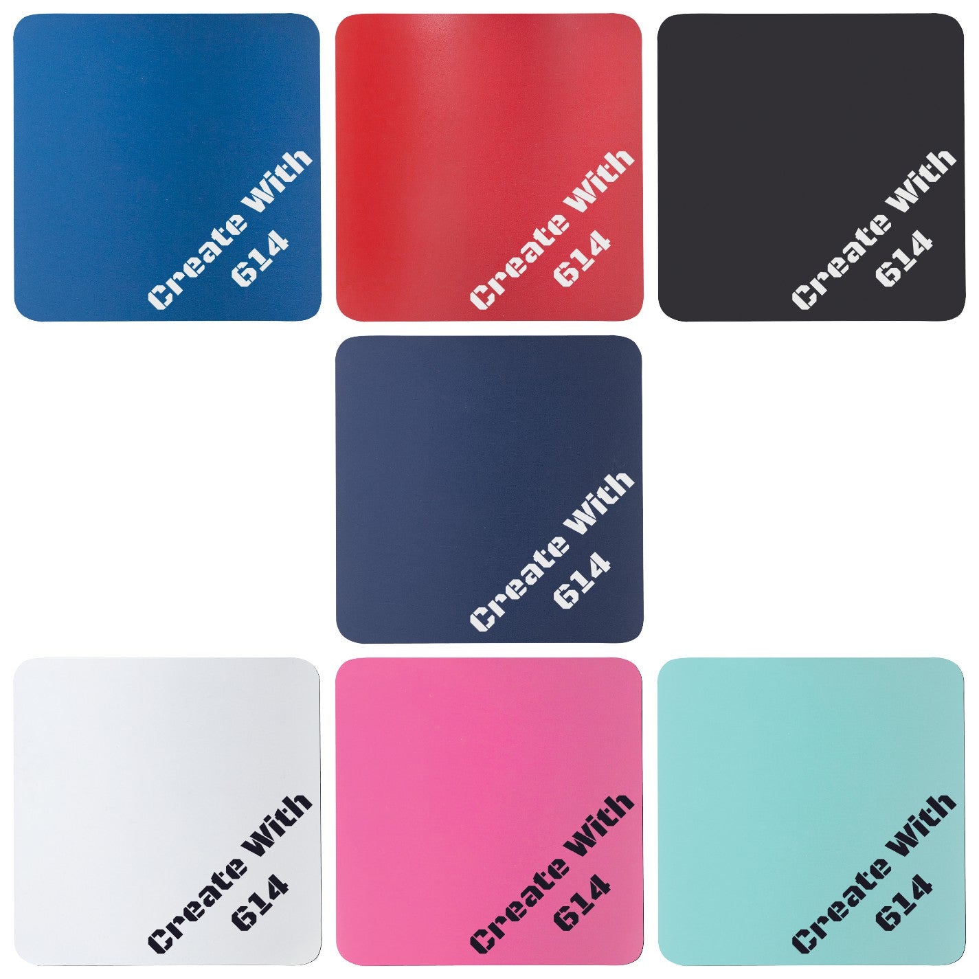 Laserable Silicone Coaster Square – Create With 614